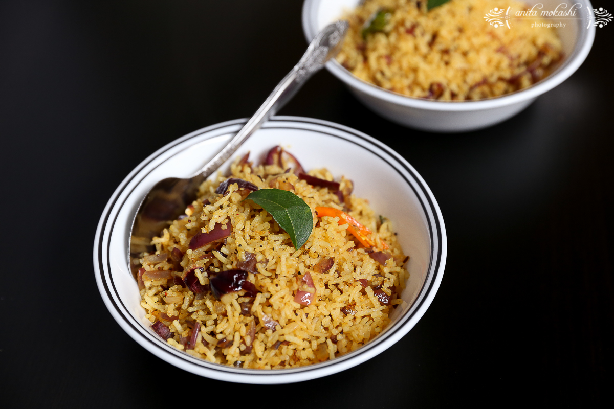 Phodnicha Bhat Recipe/How to make seasoned rice Recipe – Crave Cook Click