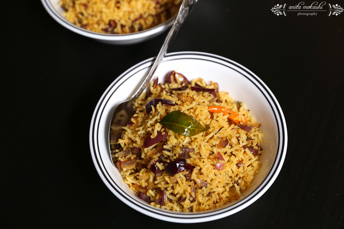 Phodnicha Bhat Recipe/How to make seasoned rice Recipe – Crave Cook Click